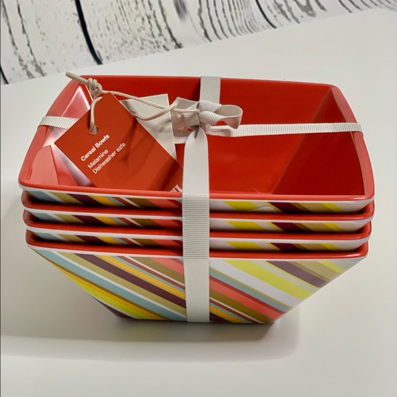 Dining | Missoni Target Square Bowls Set Of 4 Nwt | Poshmark
